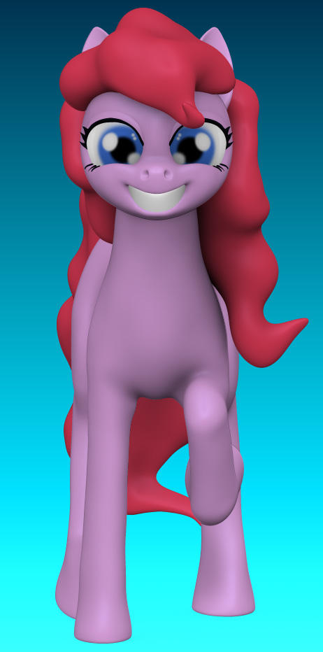 Pinkie Pie Model Test By Harikon On Deviantart