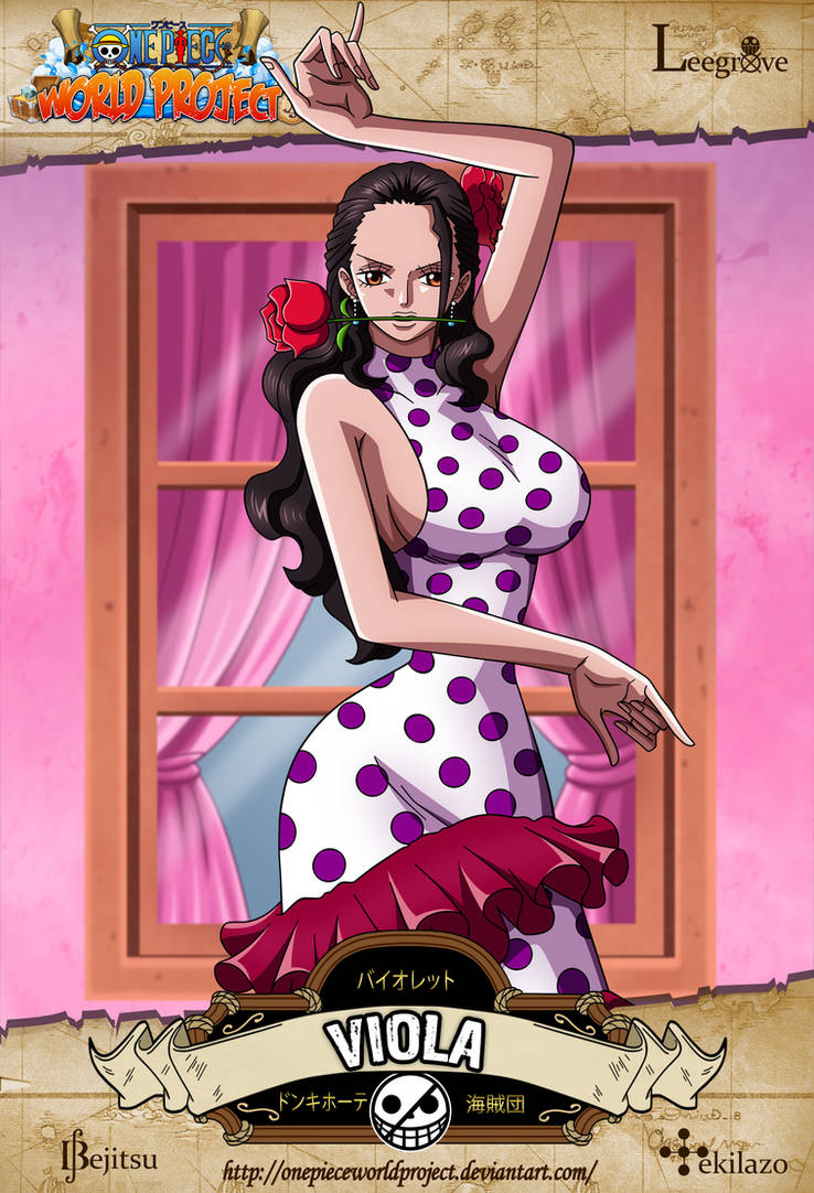 One Piece Viola By Onepieceworldproject On Deviantart