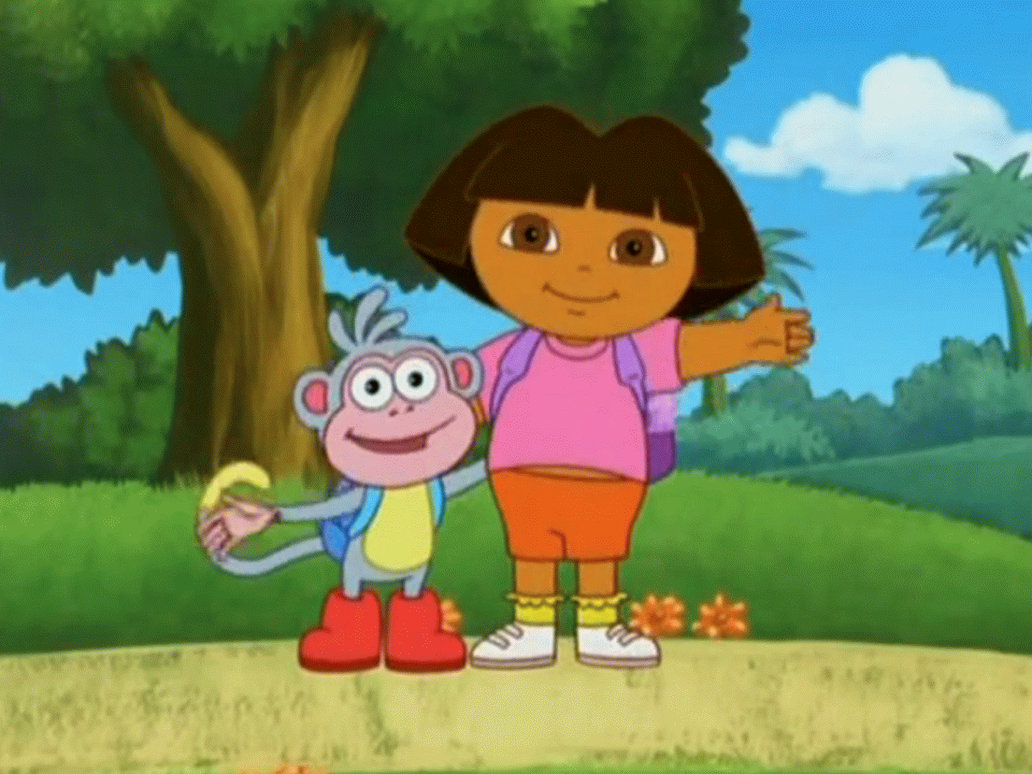 Dora And Boots Waving Goodbye By Mimimeriem On Deviantart