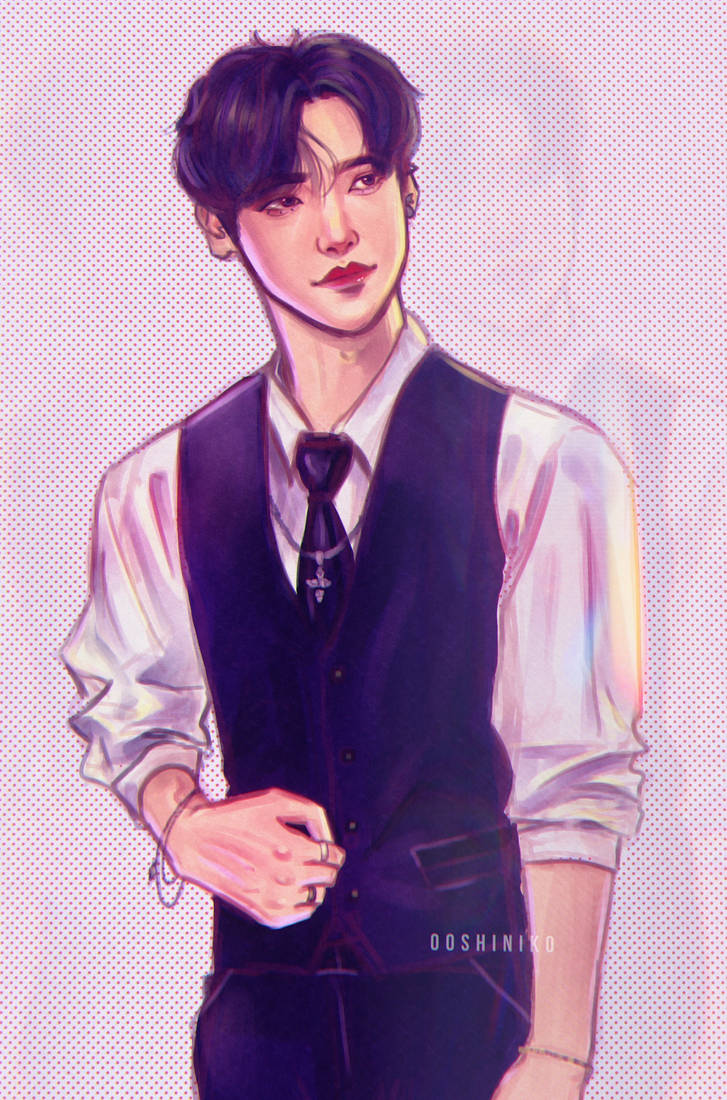 Ateez Yunho Fanart By Ooshiniko On Deviantart