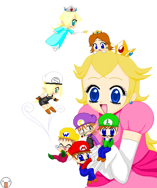 Super Mario Bros. anime thingy by Naga-chan on DeviantArt