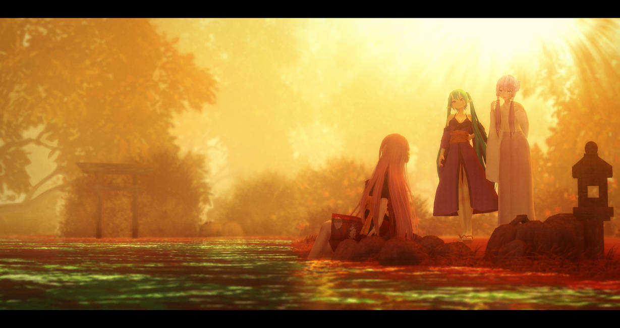 Mmd Visit By Amaya Arts On Deviantart