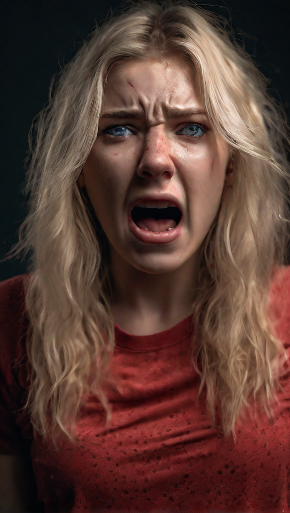 Screaming Girl By Mastereroan On Deviantart