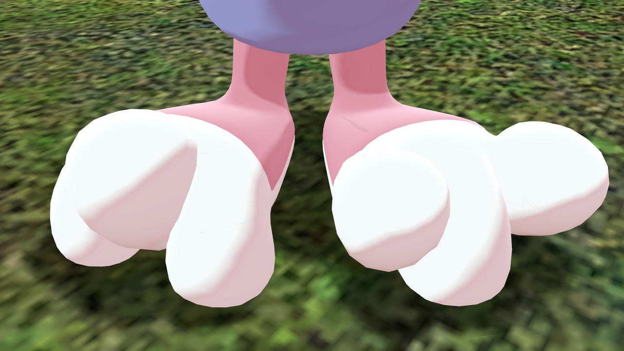 Babs Bunnys Wiggling Her Toes By Picklenick95 On Deviantart