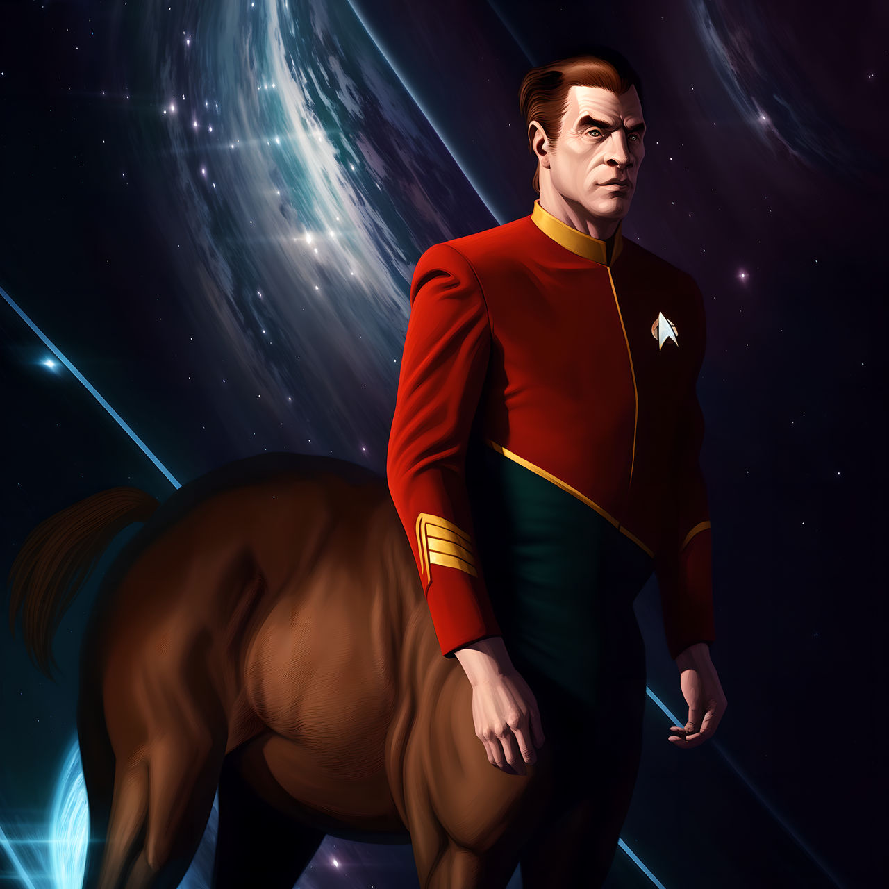 Starfleet Centaur By Erin Hopes On Deviantart