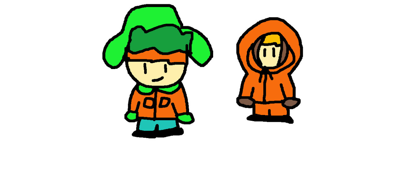 Kyle Broflovski And Kenny Mccormick By Randomalphysfan80 On Deviantart
