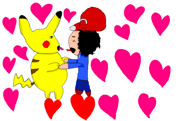 Pikachu X Ash By Lieutenantlemon On Deviantart