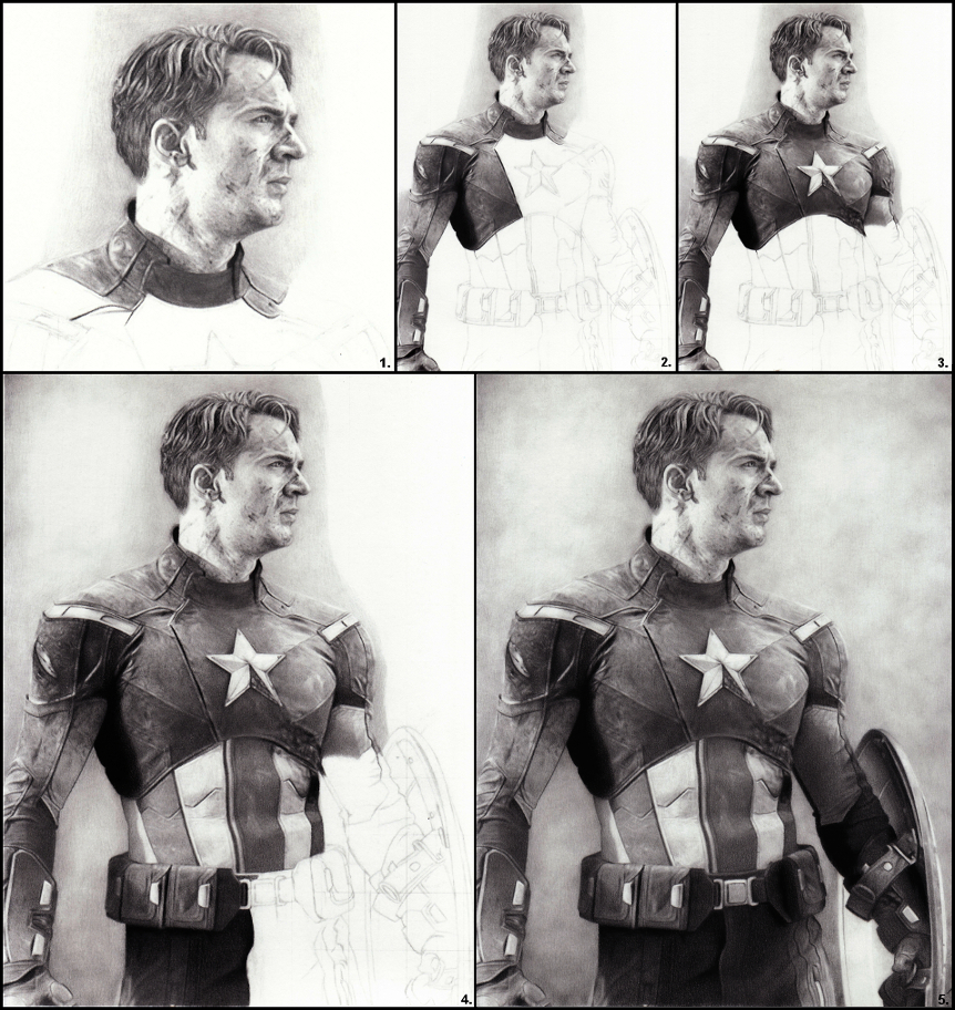 Captain America A Work In Progress By Angelynnb On Deviantart