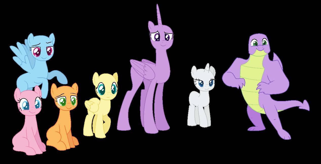 Mlp Mane 7 Adult Version By Cheeruplullaby On Deviantart