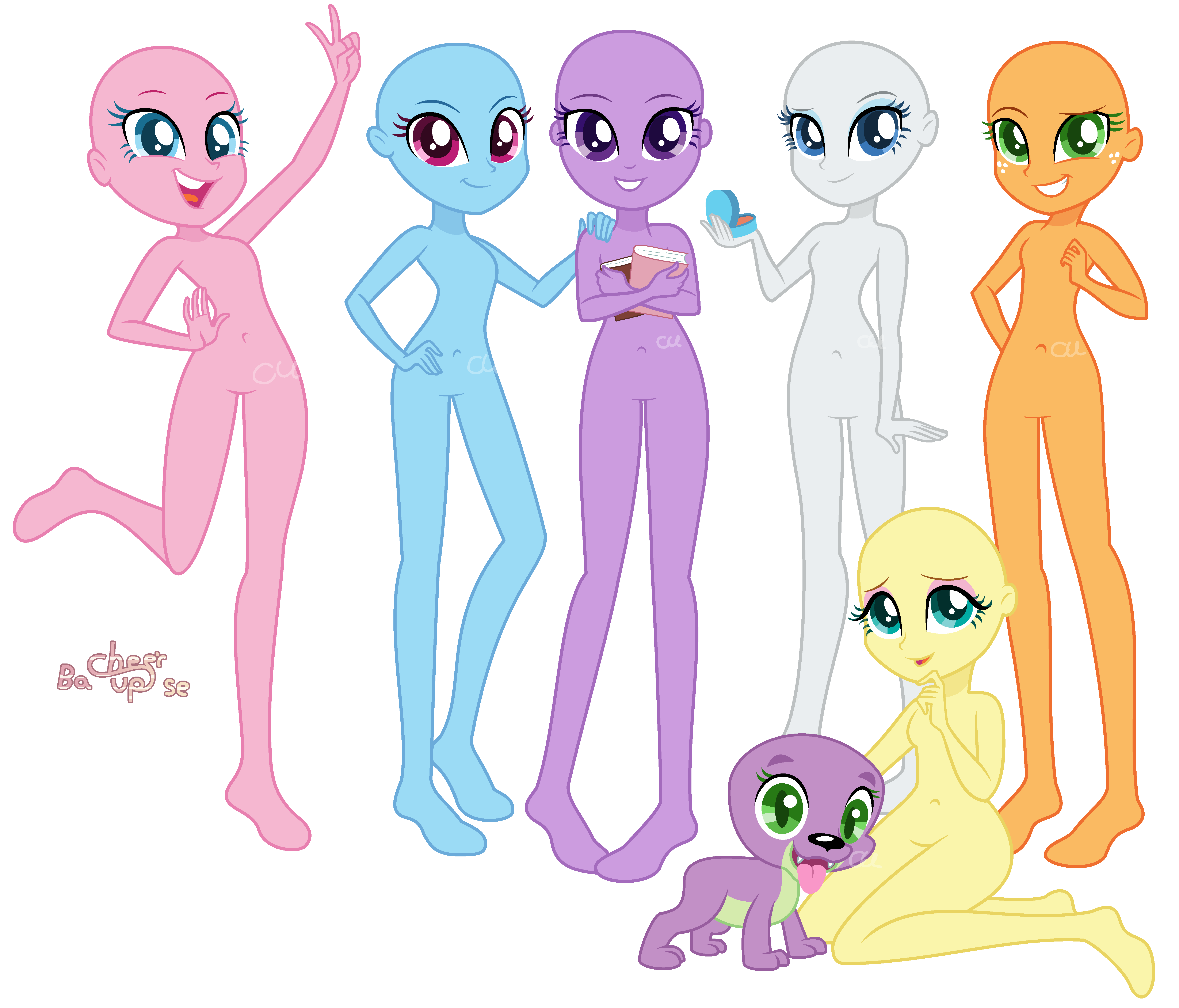 Thumbnail Mlp Eqg Base 2main 7 By Xcheeruplullabyx On Deviantart