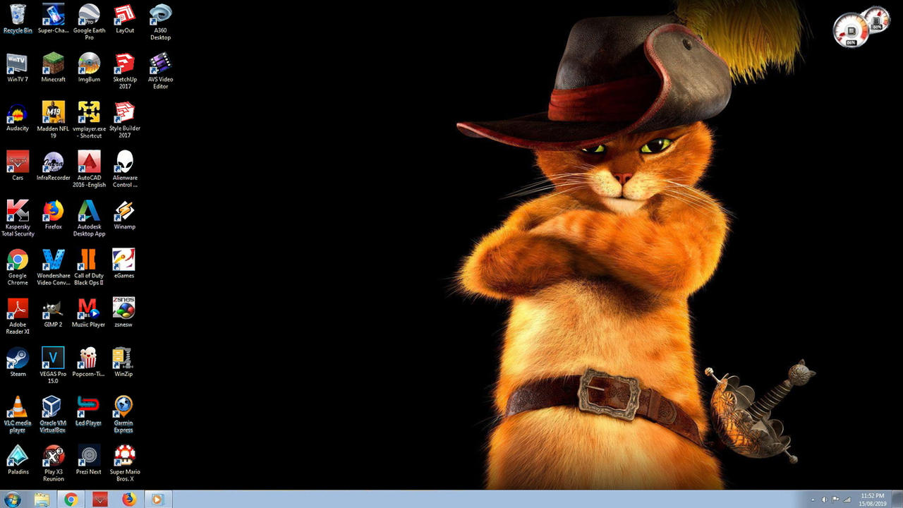 Puss In Boots Windows 7 Theme By Juliolobo2003a On Deviantart