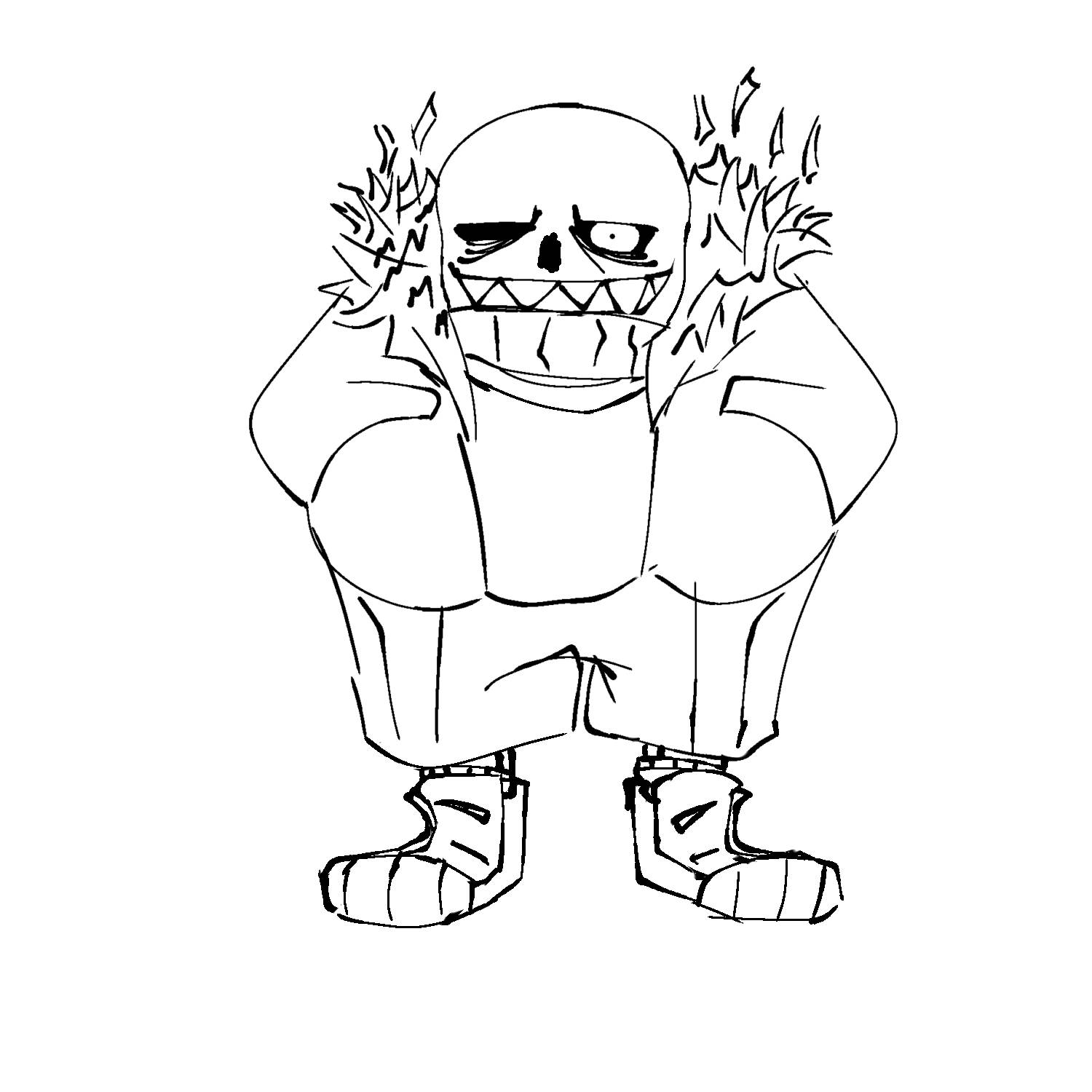 Fell Sans By Freelyfezbar On Deviantart