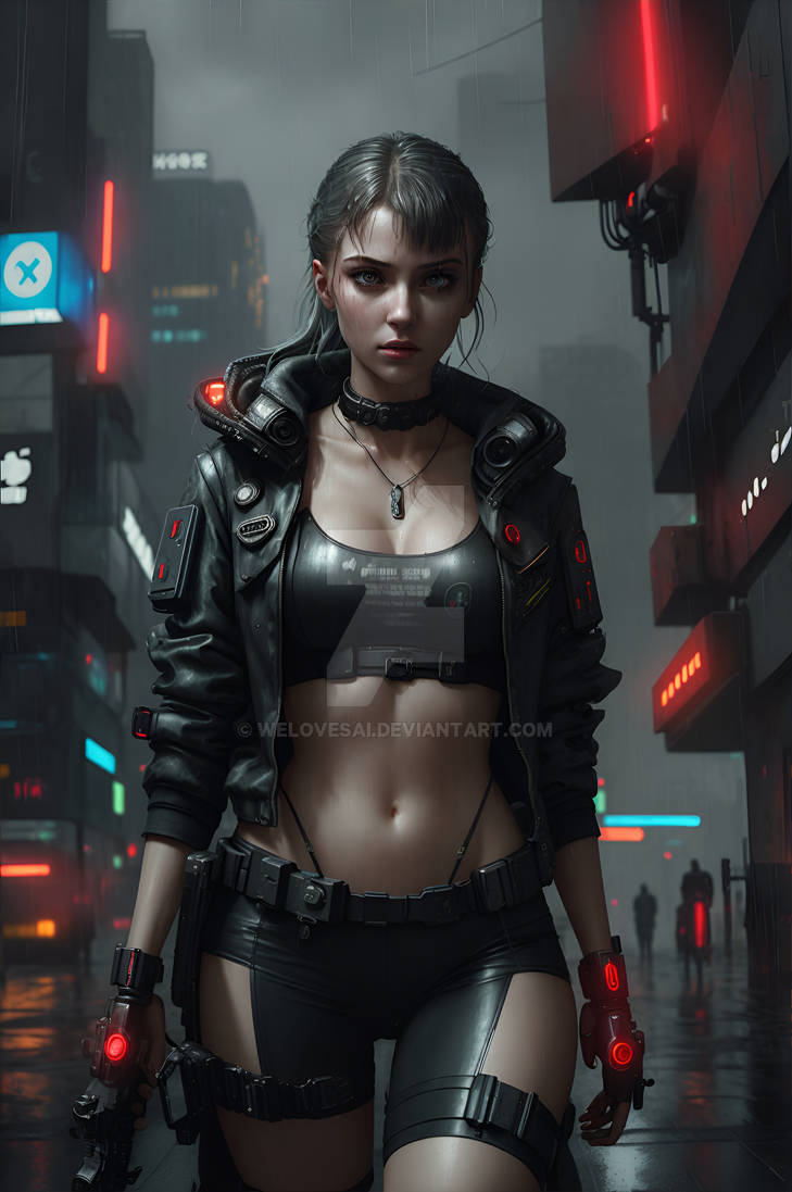 Cyberpunk Girl By Welovesai On Deviantart