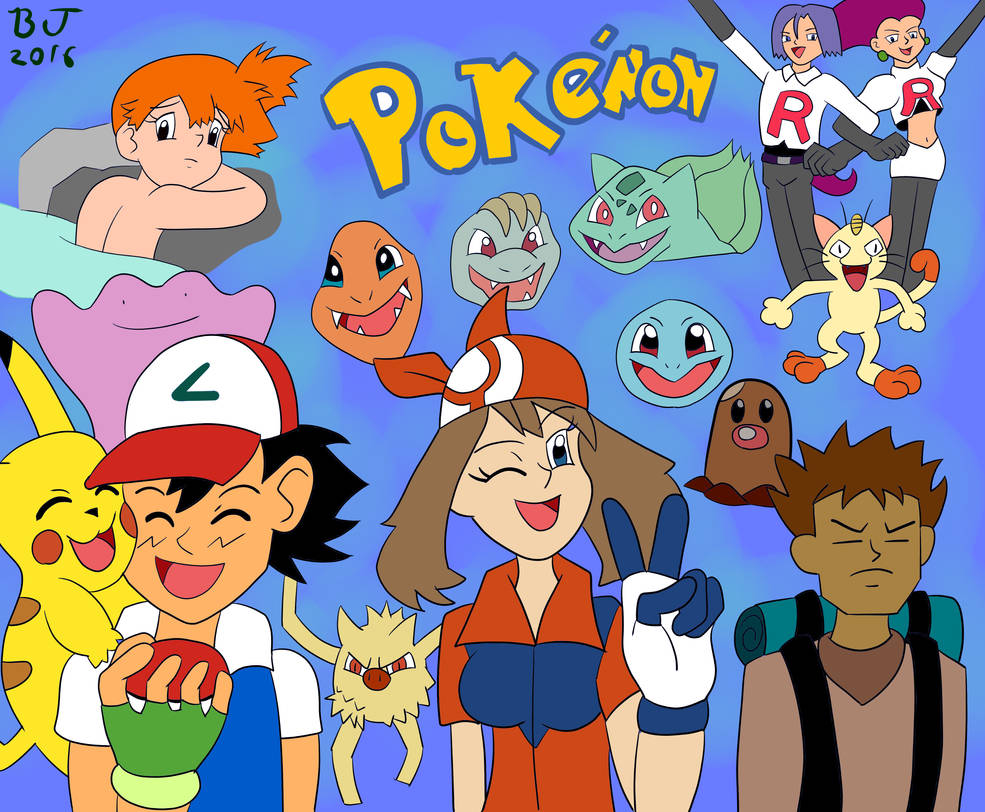 Pokemon Anime Drawing Challenge Day 1 By Ben The Looney On Deviantart