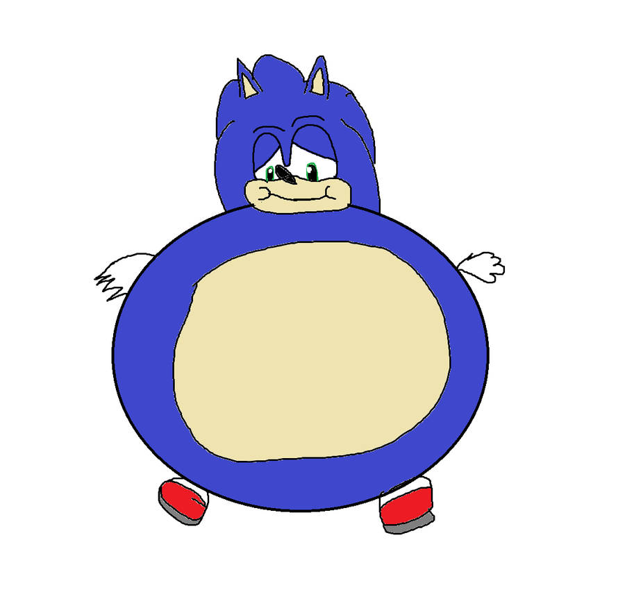 Inflated Sonic By Itetpirsonicfan On Deviantart