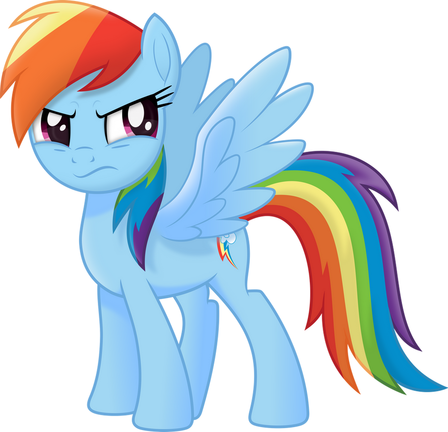 Rainbow Dash Movie Style By Negatif22 On Deviantart