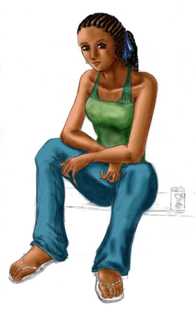 Coke Girl Unfinished By Eriyca On Deviantart