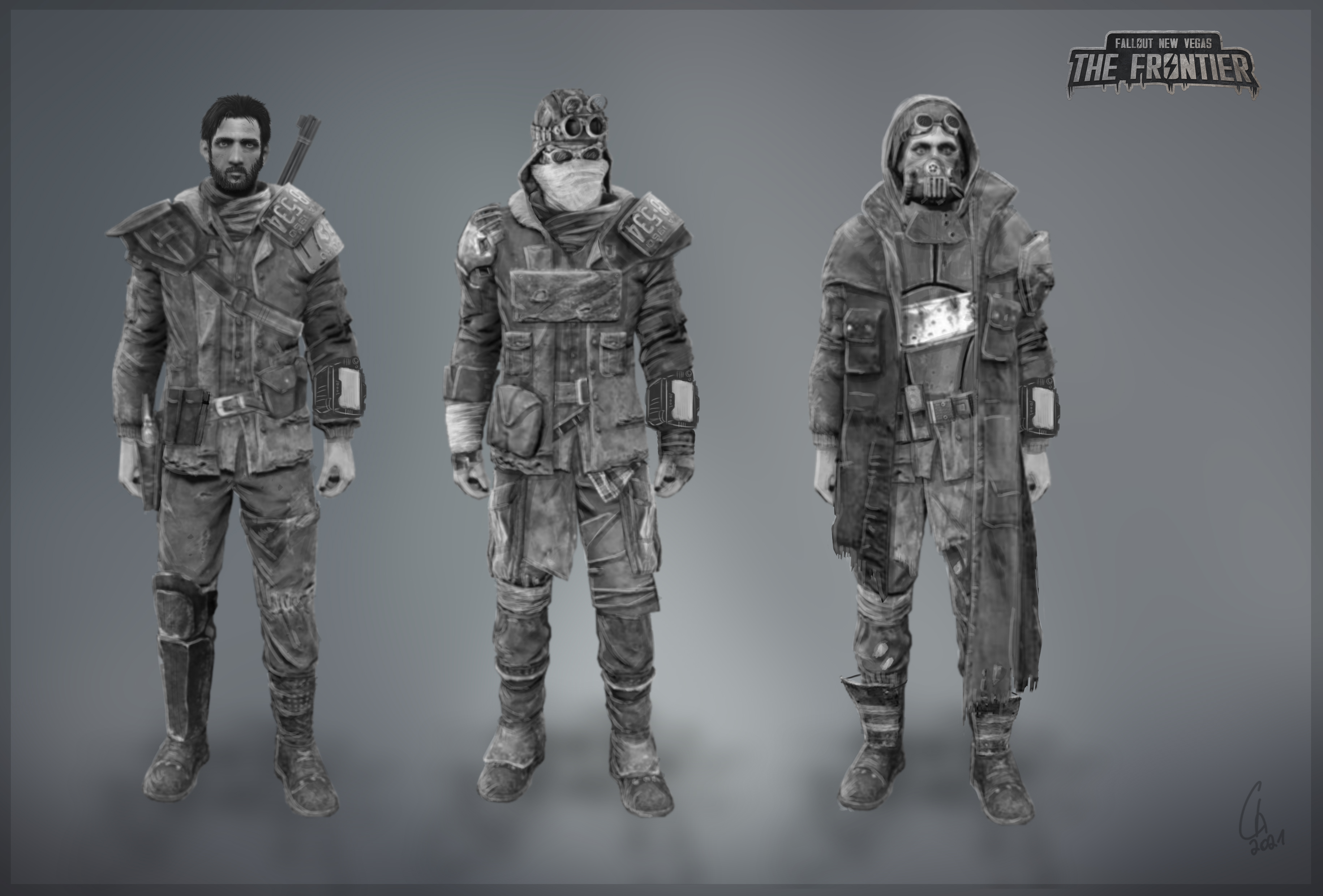 Fallout : The Frontier - Scavenger Armor Concept by skwallie on DeviantArt Fallout : The Frontier - Scavenger Armor Concept by skwallie on DeviantArt
