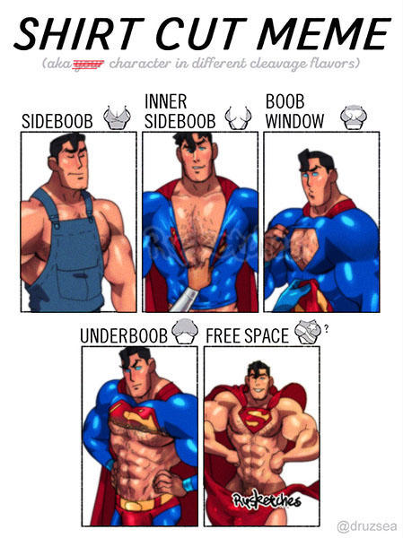 Shirt Cut Meme By Reysks On Deviantart