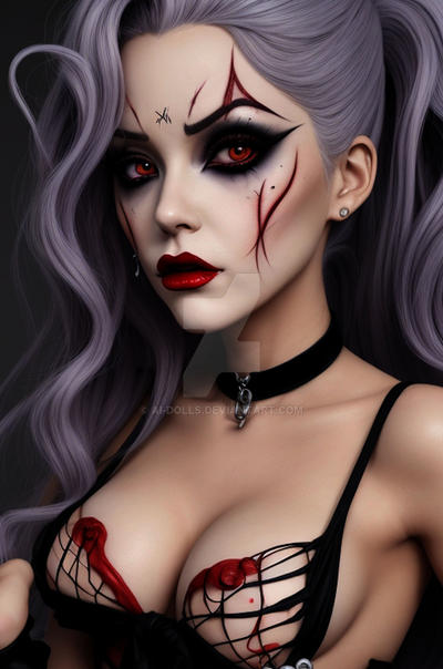 Sexy Vampire Girl Wallpaper By Ai Dolls On Deviantart