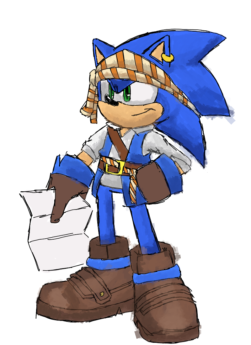 Pirate Sonic By Mabkyspabky On Deviantart