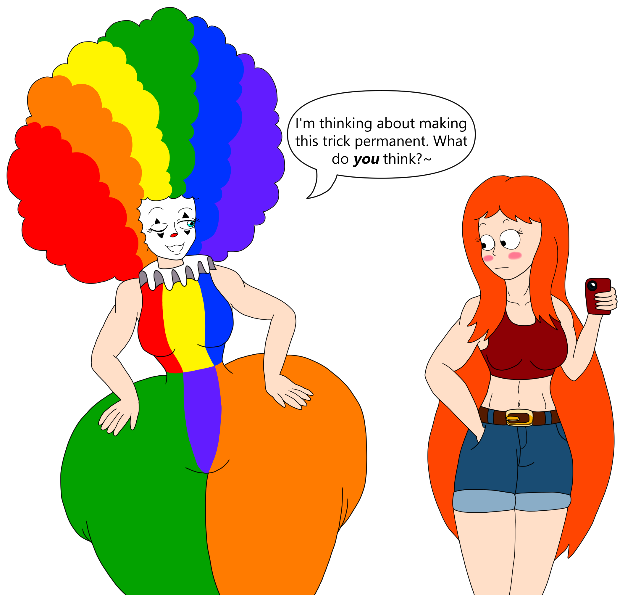 Clown Girls New Ass Ets By Theamazingmisterz On Deviantart