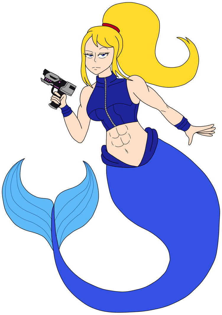Mermaid Samus By Theamazingmisterz On Deviantart