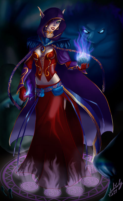 Blood Elf Warlock By Rizerax On DeviantArt blood-elf-warlock-by-rizerax-on-deviantart