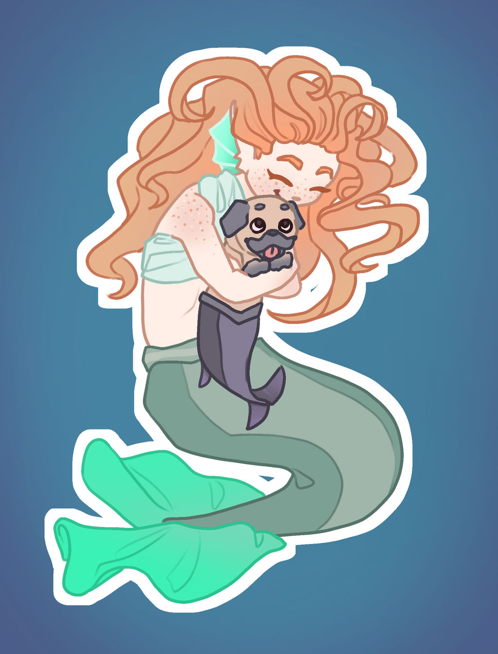 Mermay Day 12 Companion By Thessablue On Deviantart