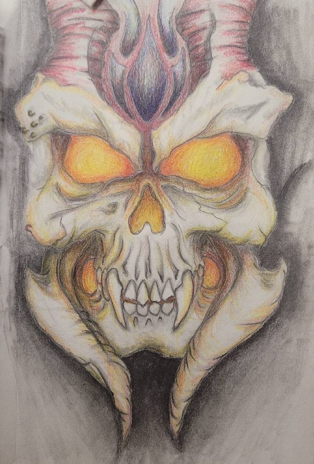 Glowing Demon By Darthnecc On Deviantart