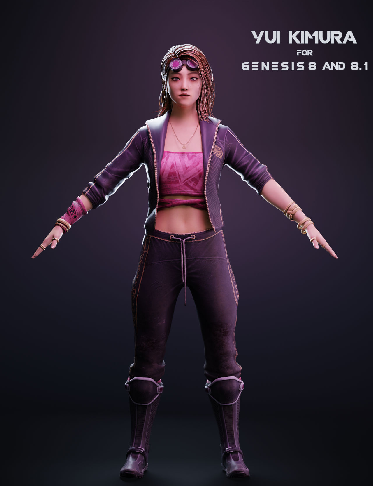 Yui Kimura For Genesis 8 And 81 Female By Cpdaz On Deviantart