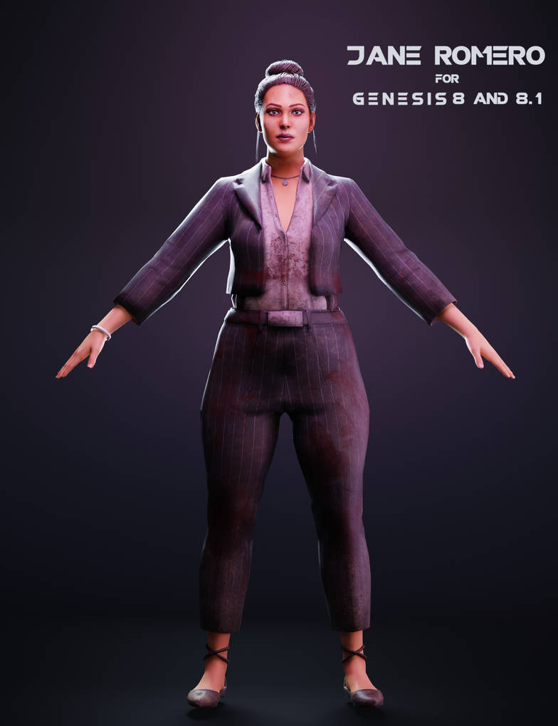 Jane Romero For Genesis 8 And 81 Female By Cpdaz On Deviantart