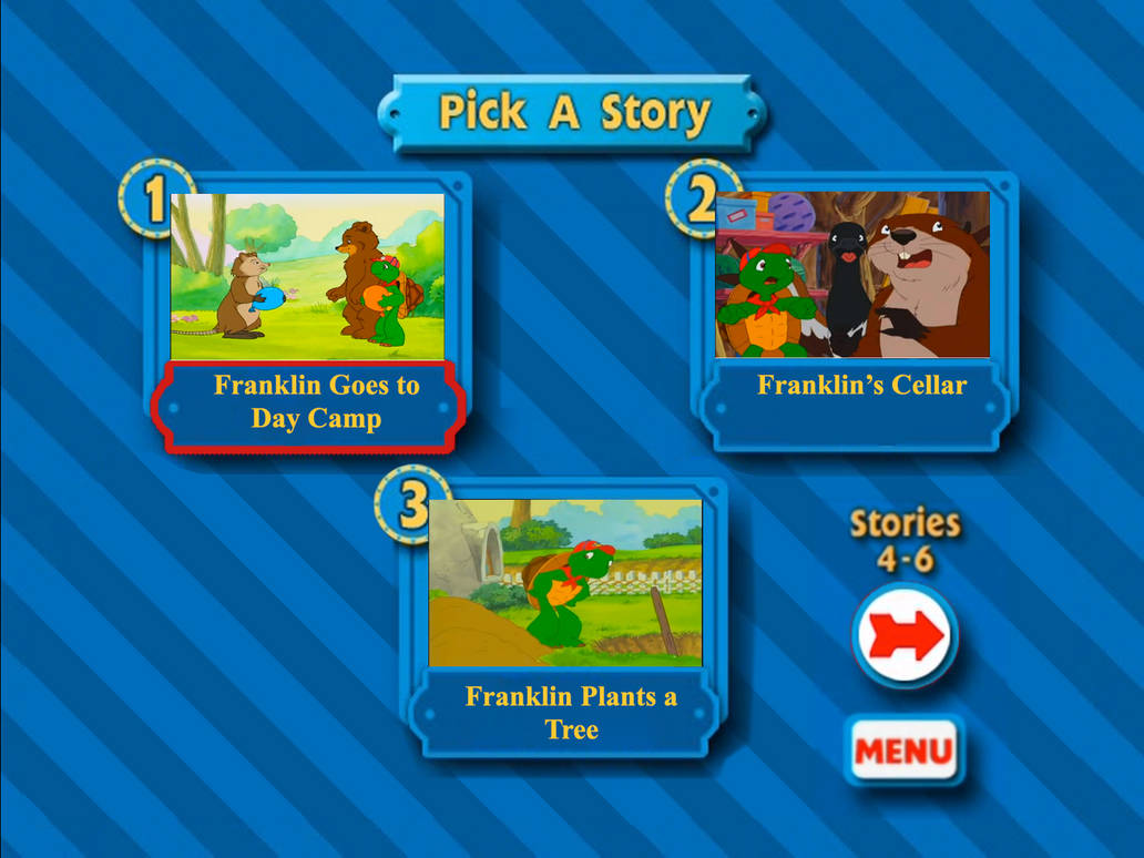 Franklin Goes To Day Camp Vcd Menu 1 By Arthurengine On Deviantart