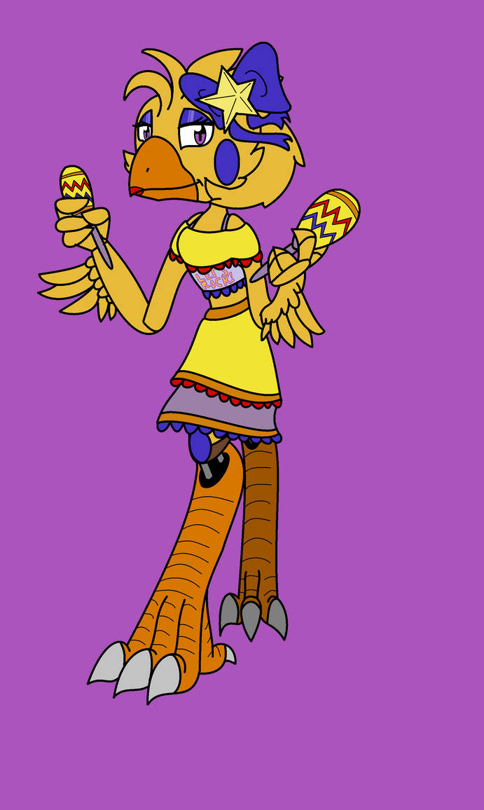 Rockstar Chica By Asktherockstarsfnaf On Deviantart