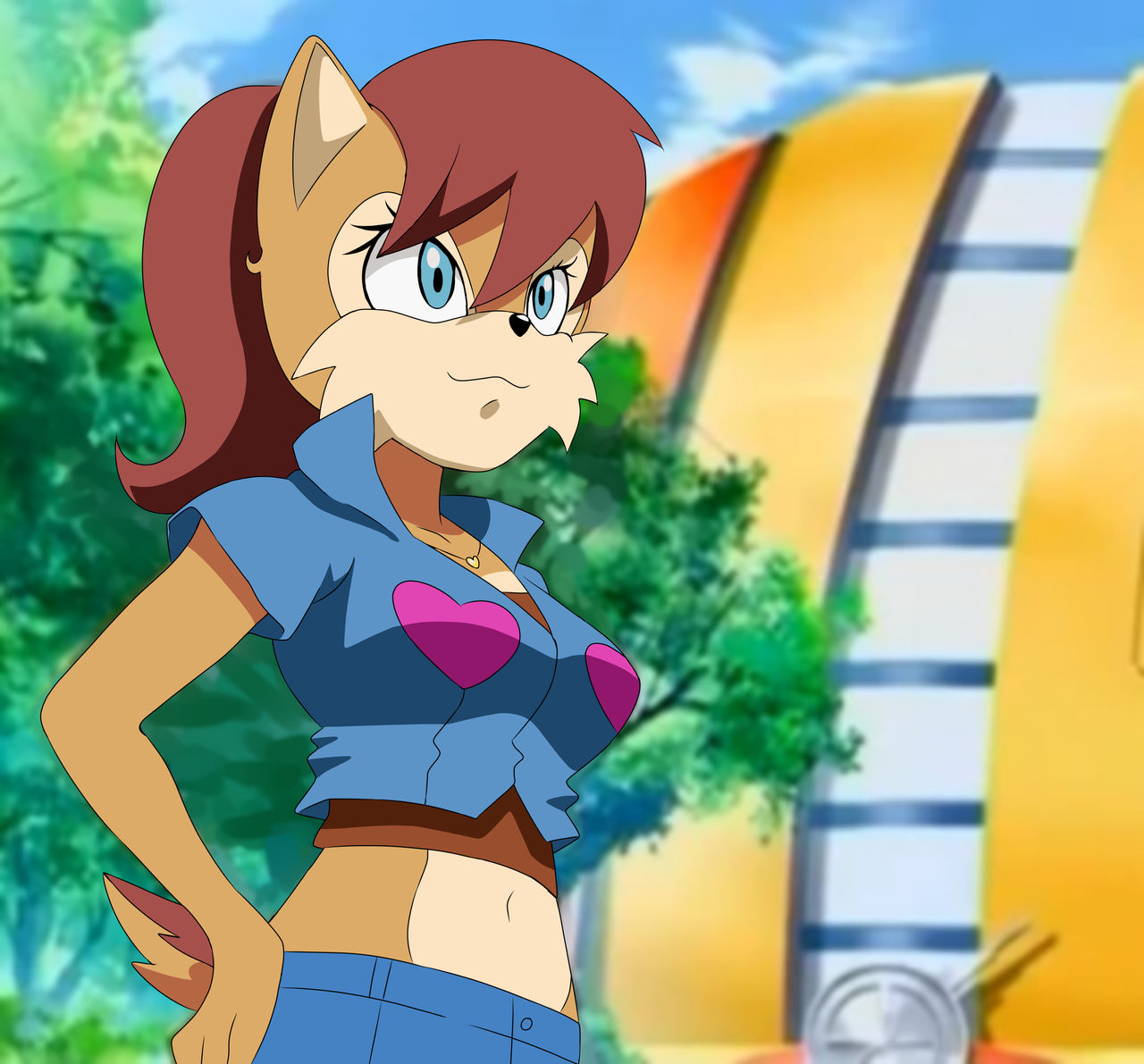 Sally Acorn Fan Art by Artistosoft on DeviantArt Sally Acorn Fan Art by Artistosoft on DeviantArt