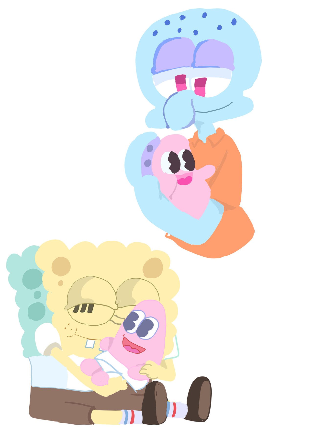 squid bob take care of baby Patric by moriarty0911 on DeviantArt squid bob take care of baby Patric by moriarty0911 on DeviantArt