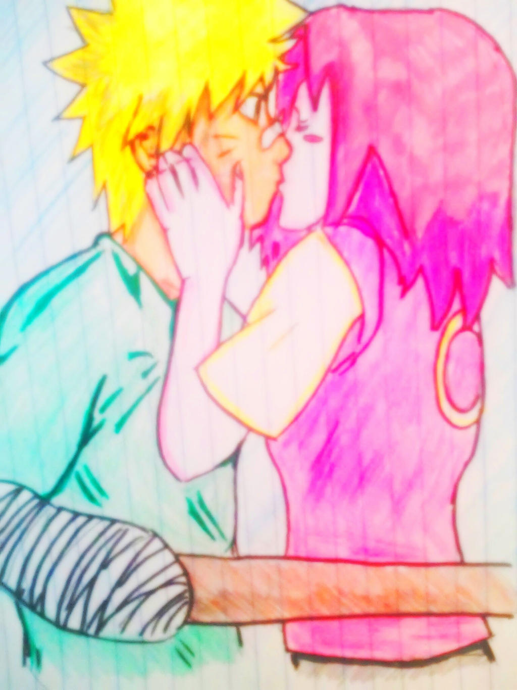 Sakura Kiss Naruto By Redfold94 On Deviantart