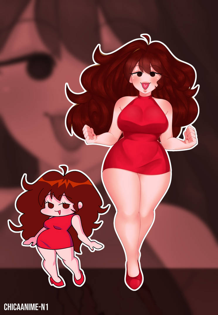 Friday Night Funkin Girlfriend Fanart By Chicaanime N1 On Deviantart
