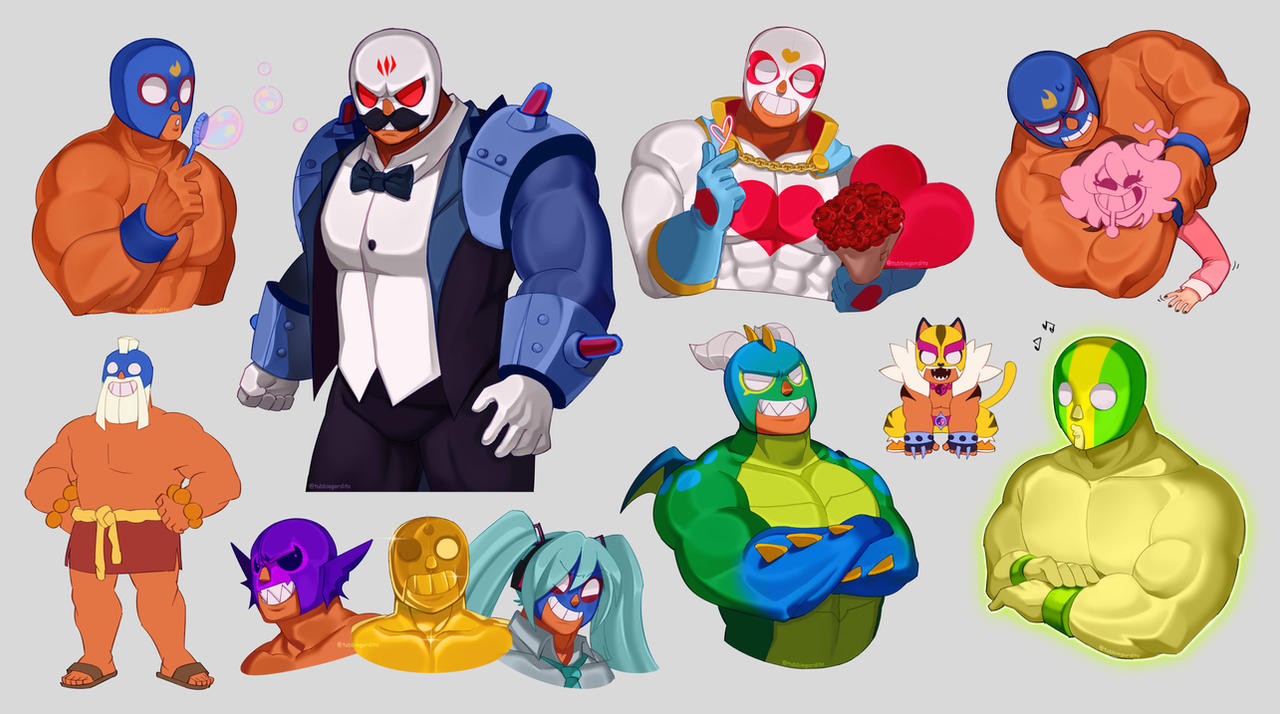 Brawl Stars Fanart El Primo By Chicaanime N1 On Deviantart