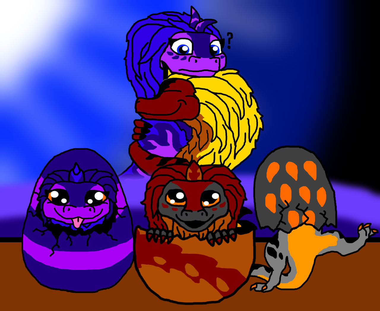 The Hatchlings By DWUArts On DeviantArt the-hatchlings-by-dwuarts-on-deviantart