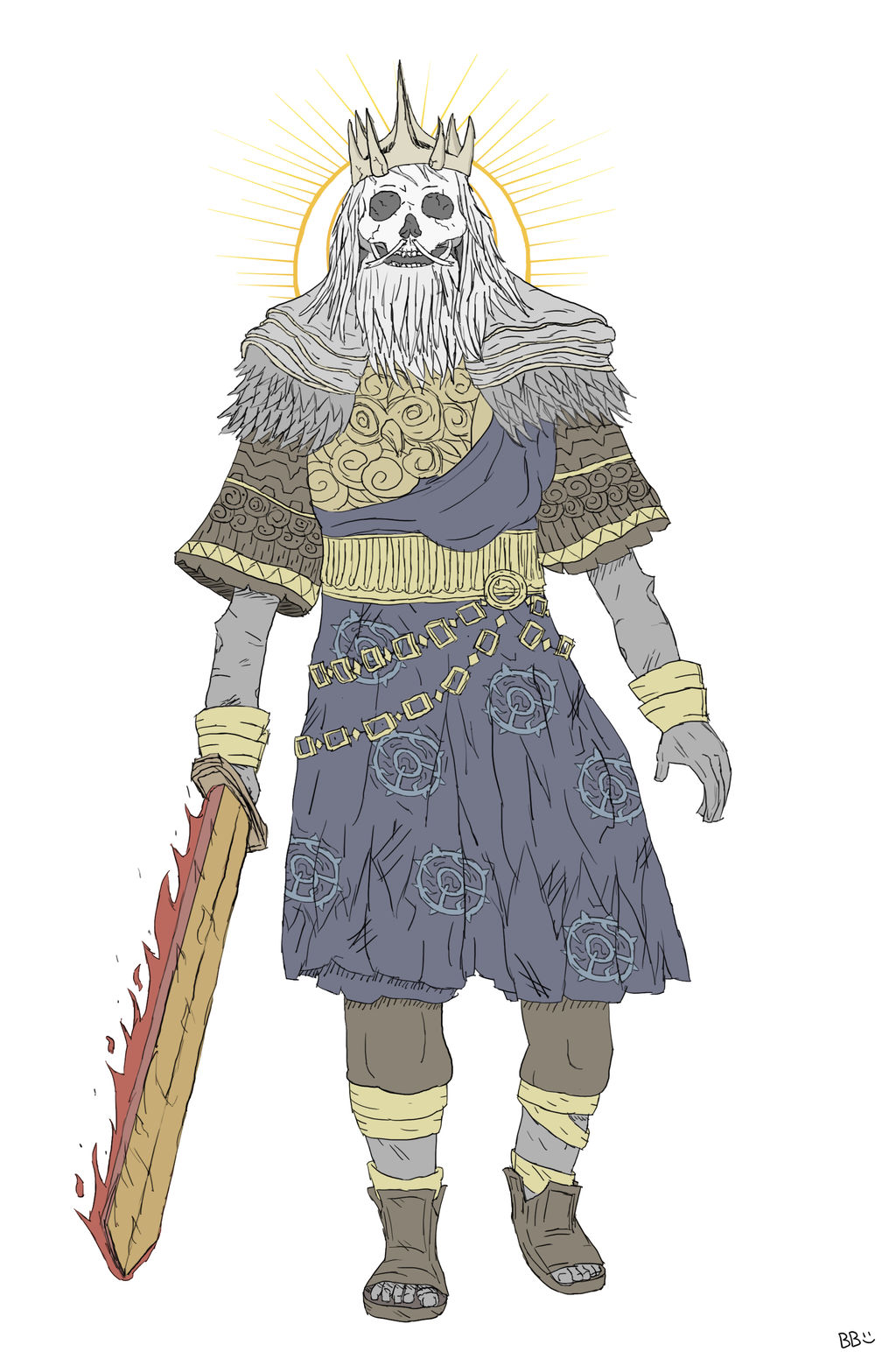 Gwyn, Lord of Cinder by BrandonPewPew on DeviantArt Gwyn, Lord of Cinder by BrandonPewPew on DeviantArt