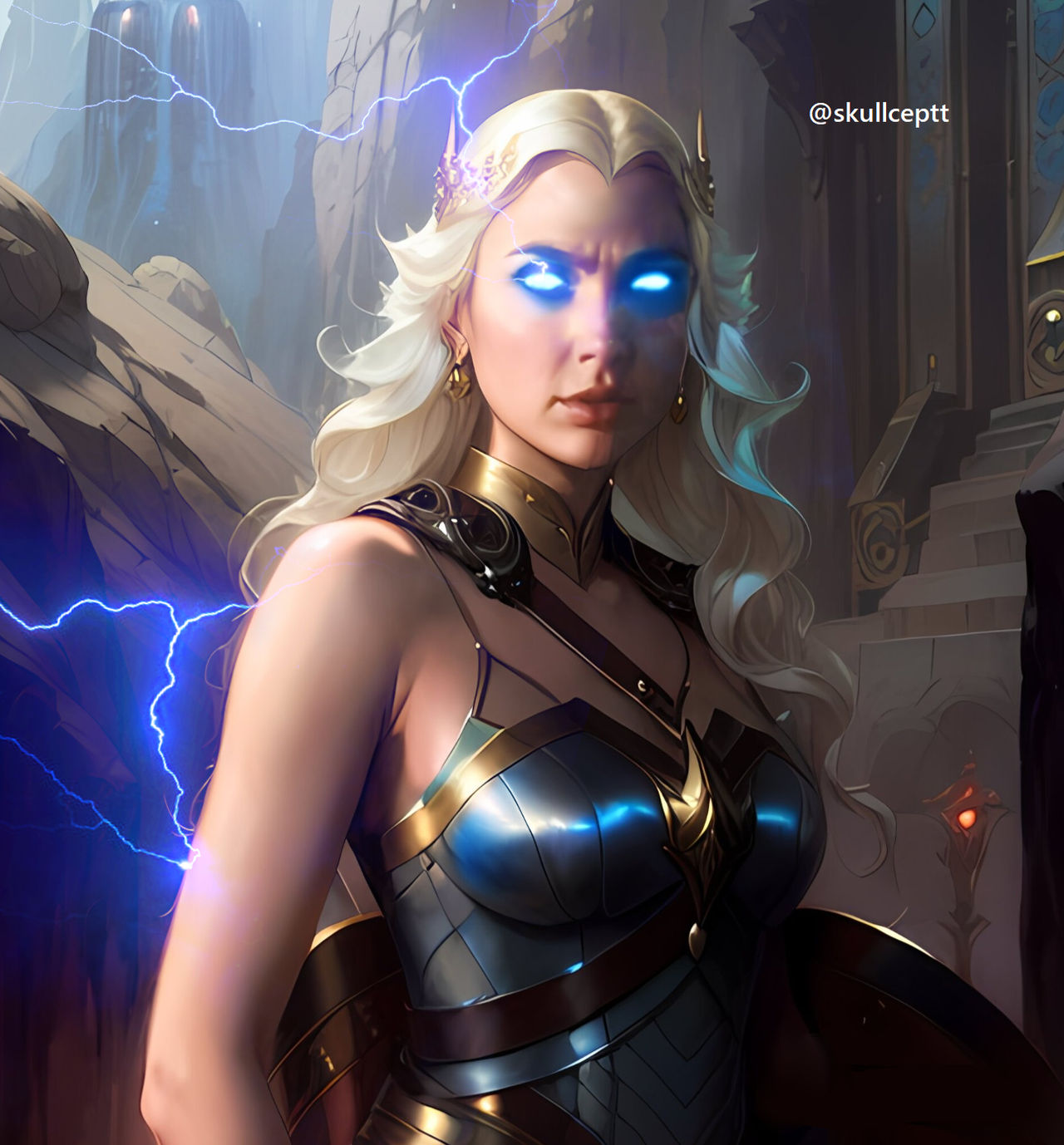 Goddess Of Thunder By Skconcept On Deviantart