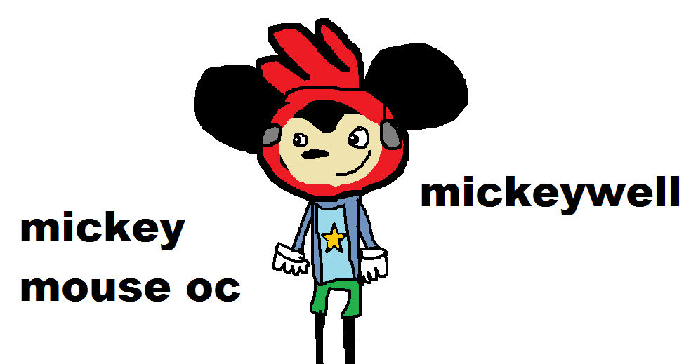 My Mickey Mouse Oc Mickeywell By Deadmau5nstuff On Deviantart