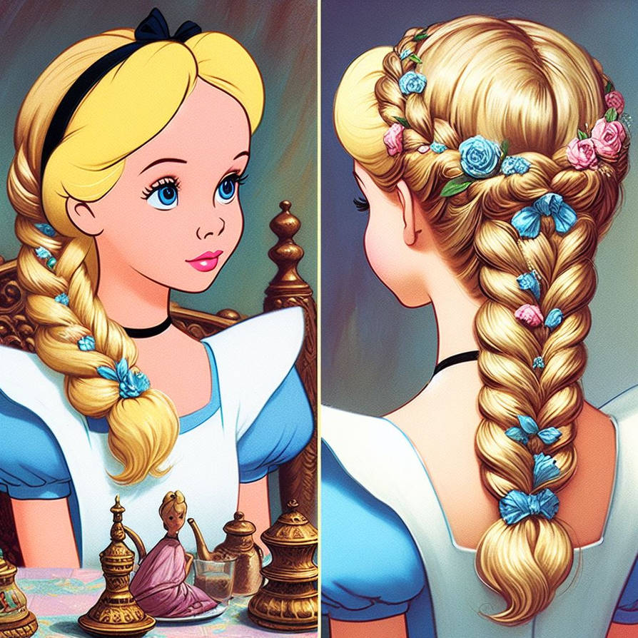 Hair Braids Alice 1 By Motexter On Deviantart