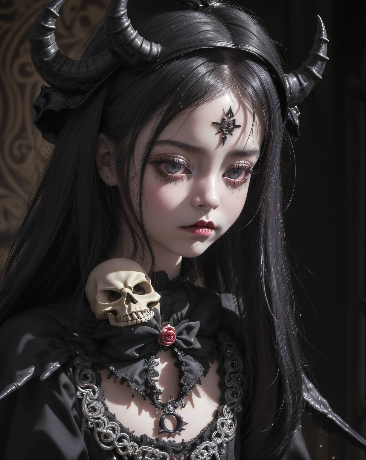 Solemn Demon By Paranormal Ghouls On Deviantart