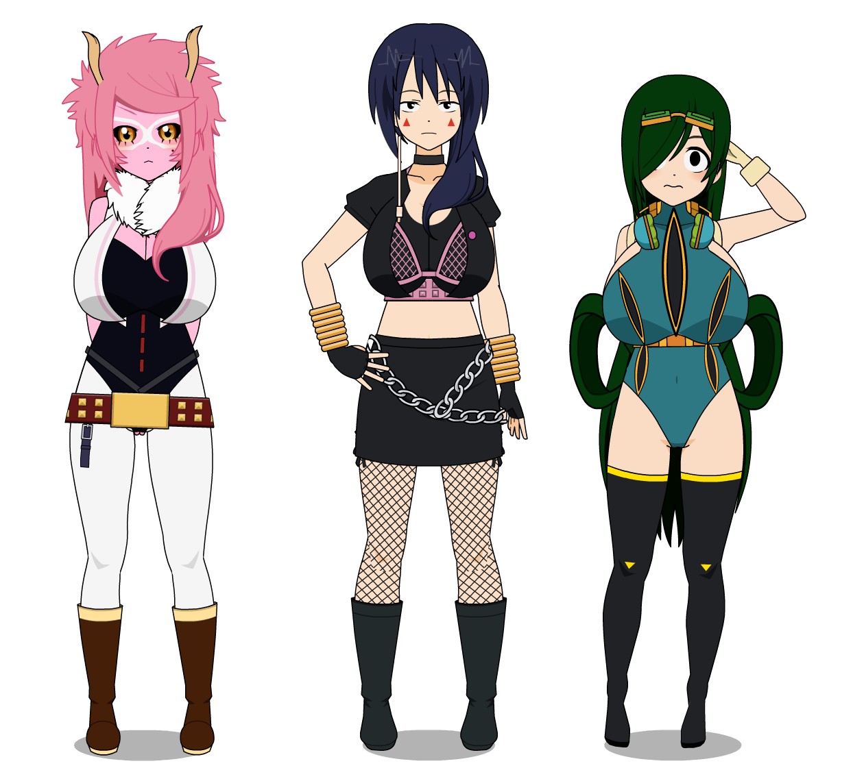 Pro Heroes Girls By Missezzymoreno On Deviantart