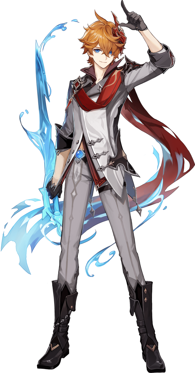 Tartaglia Genshin Impact Character Render By Deg5270 On Deviantart