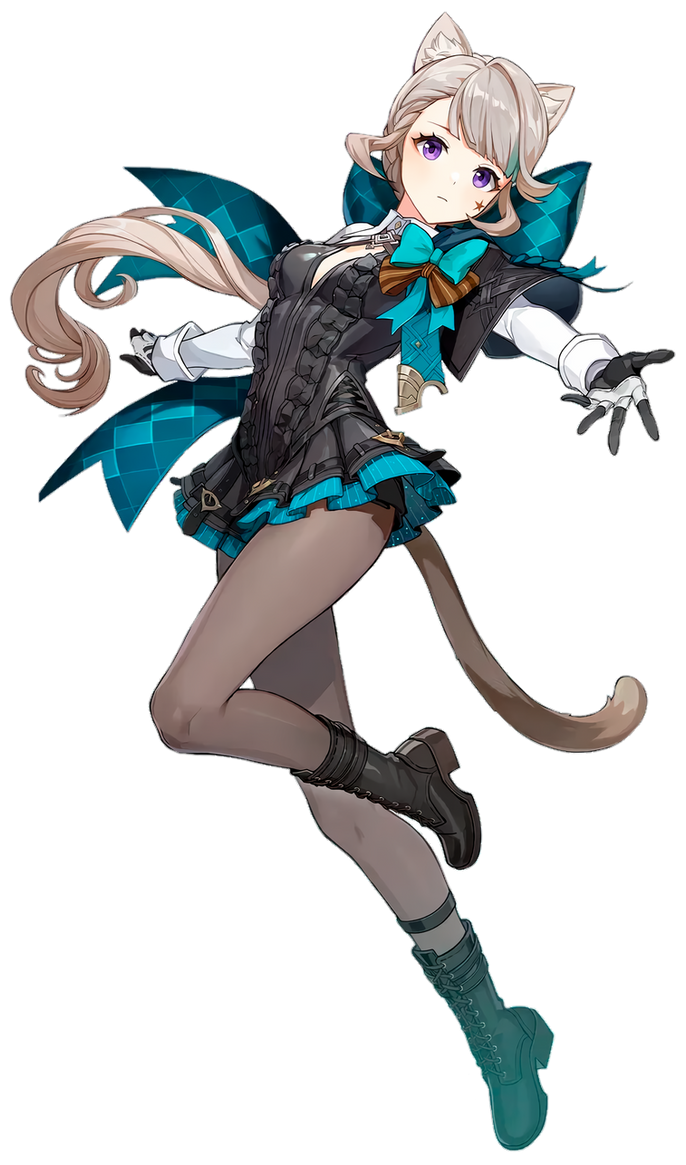 Lynette Genshin Impact Character Render By Deg5270 On Deviantart