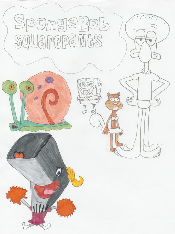 Spongebob Collage by ElOhEl21 on DeviantArt