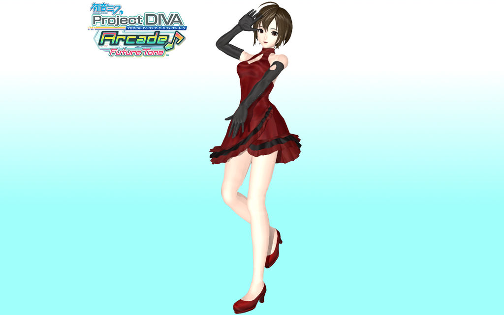 Project Diva Arcade Future Tone Scarlet Meiko By Wefede On Deviantart